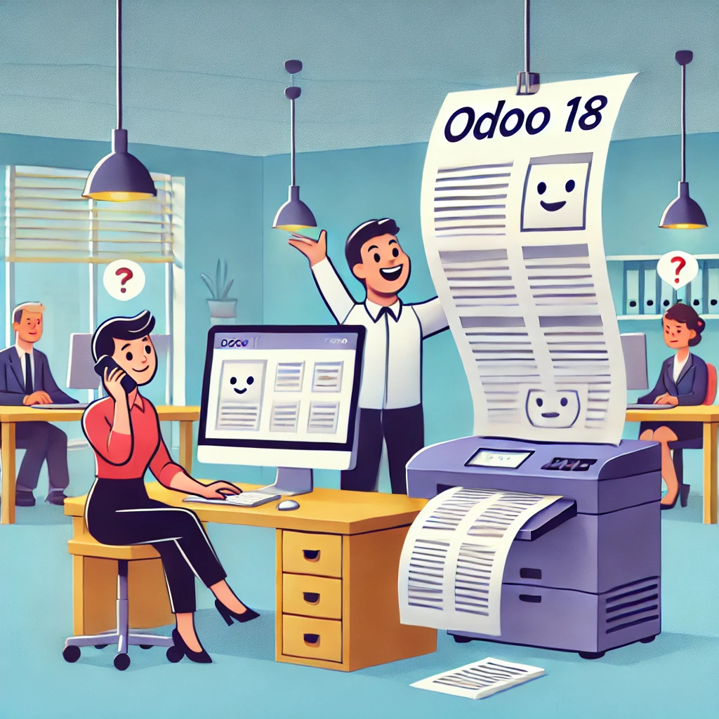 Odoo V18 : La révolution de l'impression est en marche